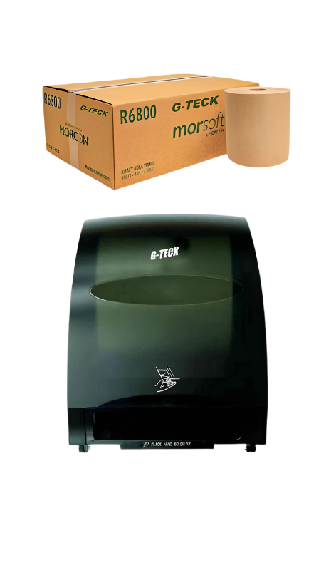 自动送纸器和 Morsoft 纸巾 – G Teck Max